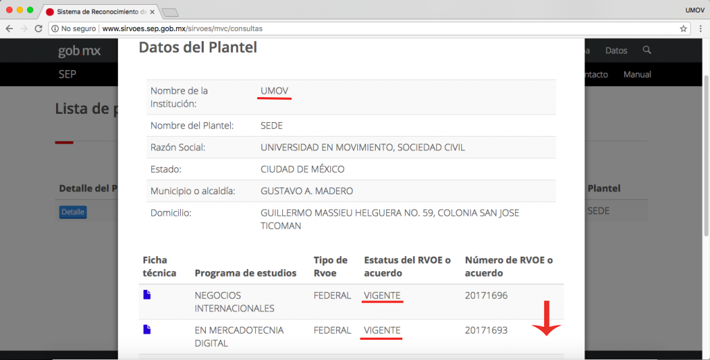Cómo comprobar la validez oficial de UMOV Academy - Blog Oficial de ...